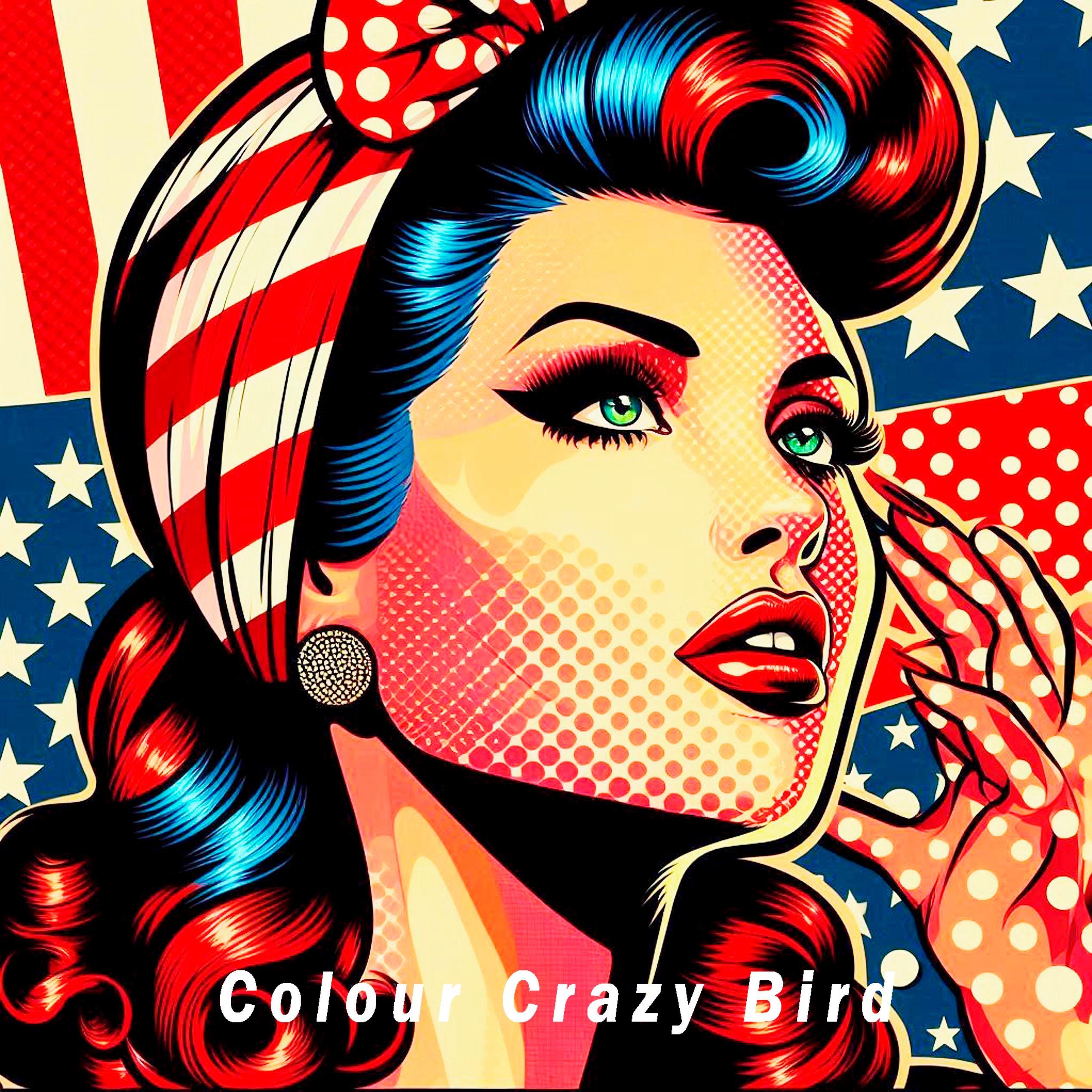 Rockabilly Pop Art/retro Ladies/instant Download/collage/scrapbook ...