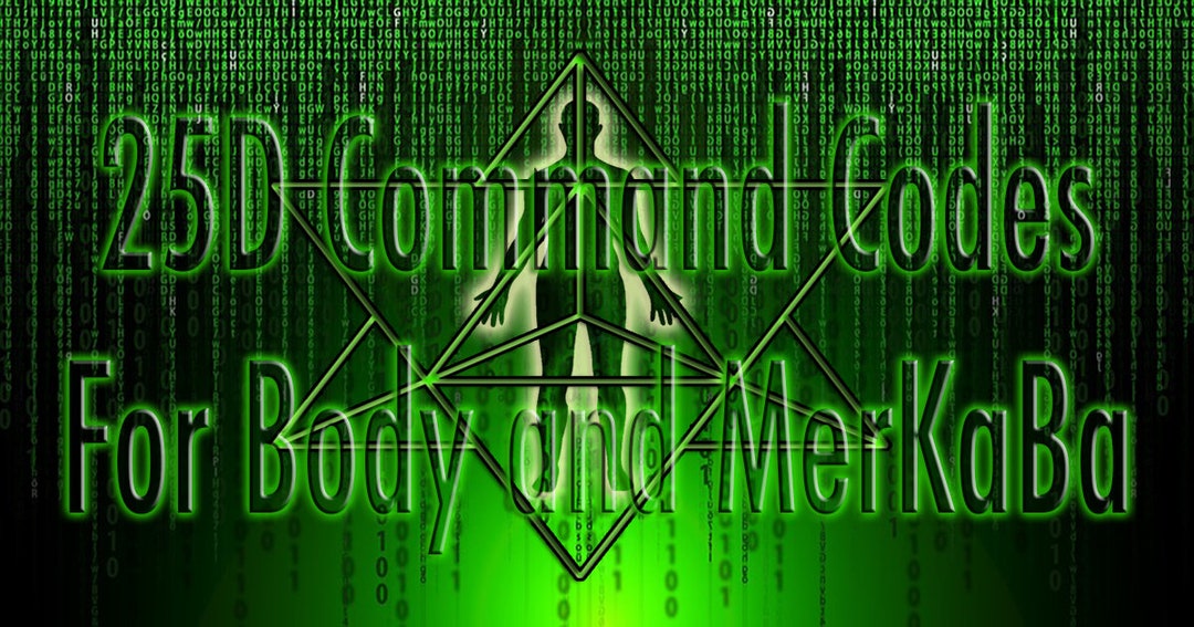 25D Protection and Transformation/ Commands for Body and Merkaba - Etsy