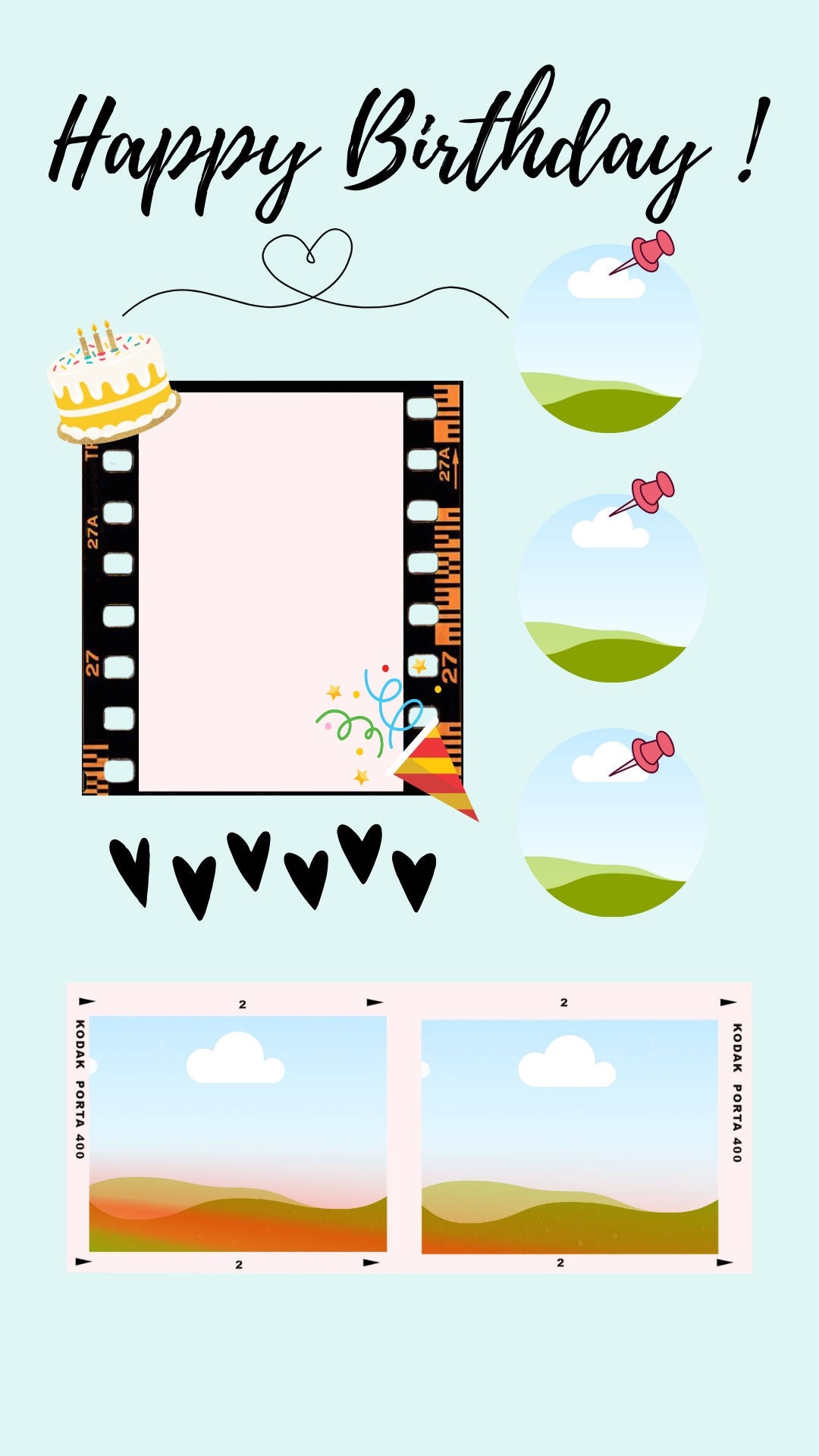 Happy Birthday Templates - Etsy