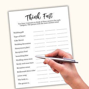 Couples Shower Game Bundle - 12 Printable Couples Bridal Party Games ...