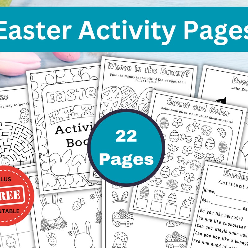 Easter Activities - Etsy