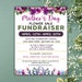 Editable Mother's Day Flower Fundraiser Flyer - Carnation Roses ...