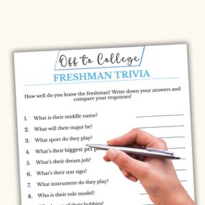 10 Printable College Trunk Party Games - College Going Away Party Games ...