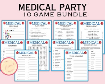 Medical Name the Anatomy PRINTABLE Medical Game Doctor - Etsy