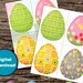 Printable Easter Egg Hunt for Kids - Bunny Treasure Hunt Party Games ...