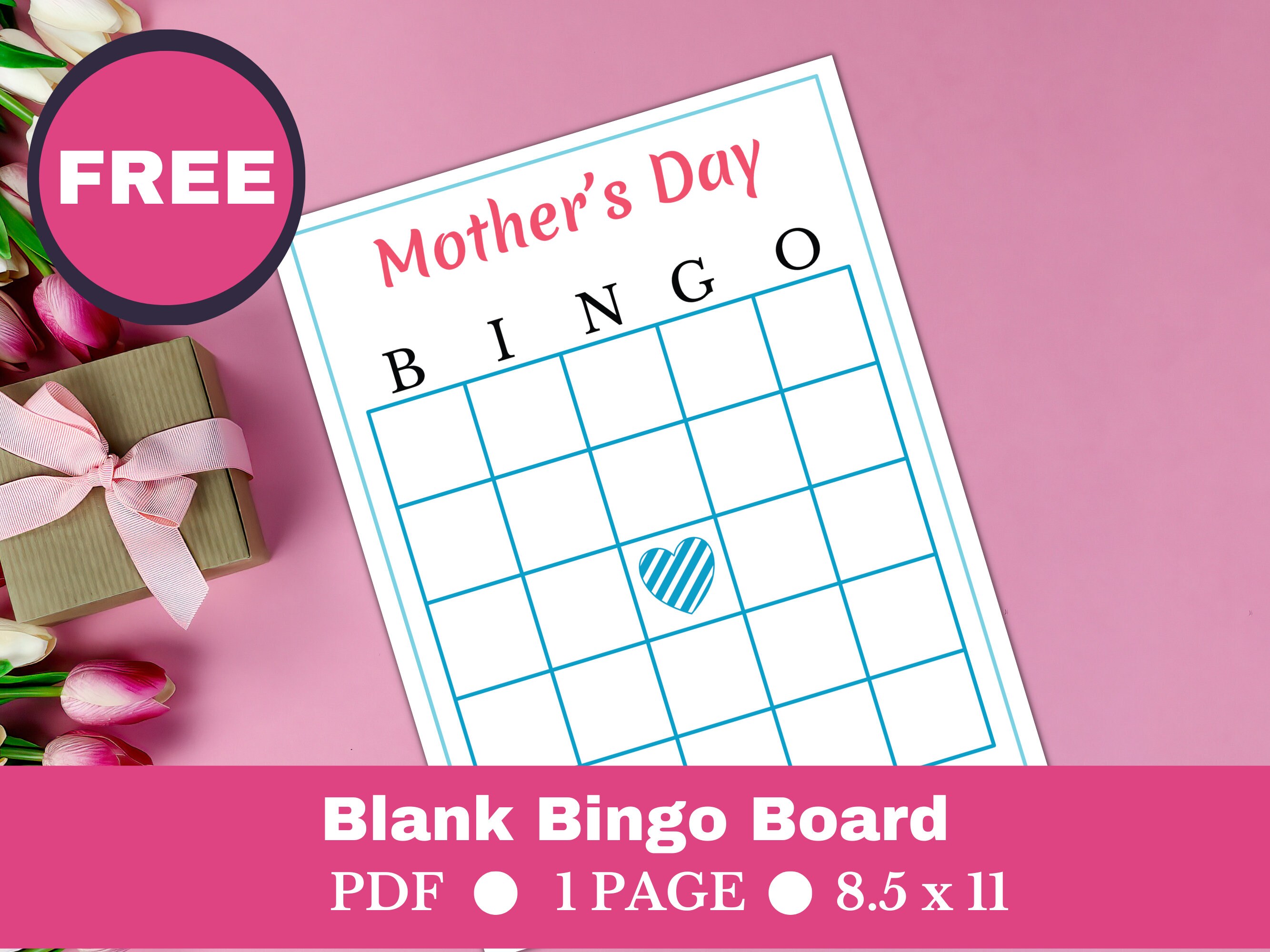 Printable Mother's Day 10 Game Bundle for Kids and Adults - Family ...