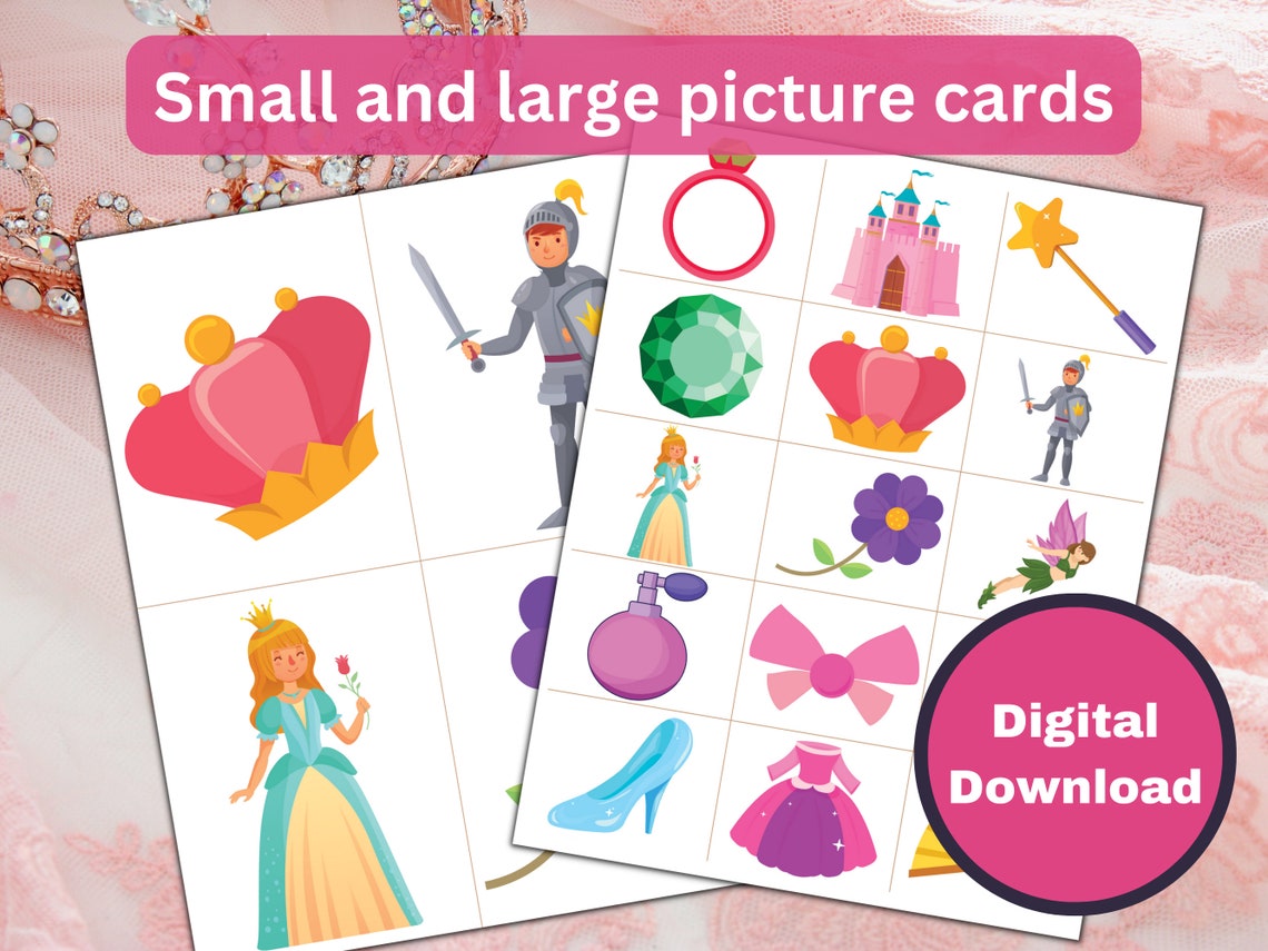 Princess Scavenger Hunt Printable Fairy Tale Treaure Hunt for Kids ...