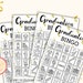 50 Graduation Bingo Cards - Printable Bingo Cards for Graduation Party ...