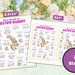 Printable Easter Party Game Who is Like the Easter Bunny Classroom ...