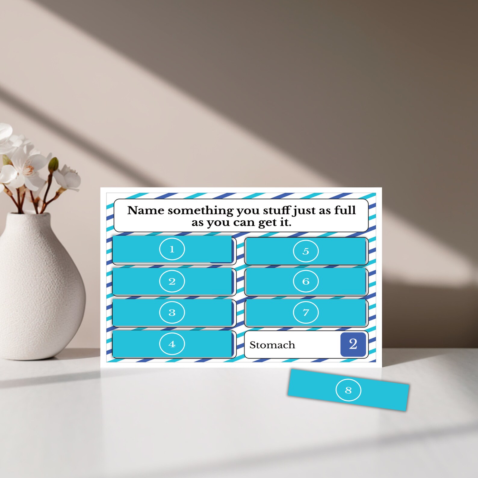 Family Reunion Trivia Feud Printable Reunion Activity for Kids and ...