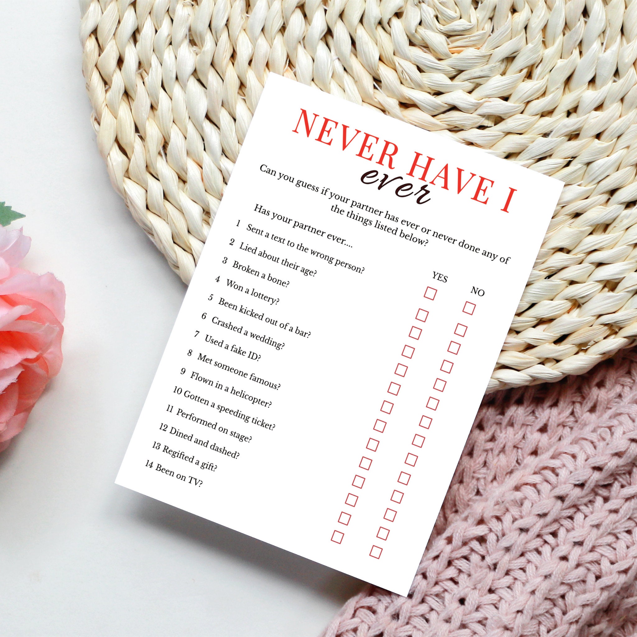 Printable Date Night Couples Games - Adult Games - Marriage Games for ...