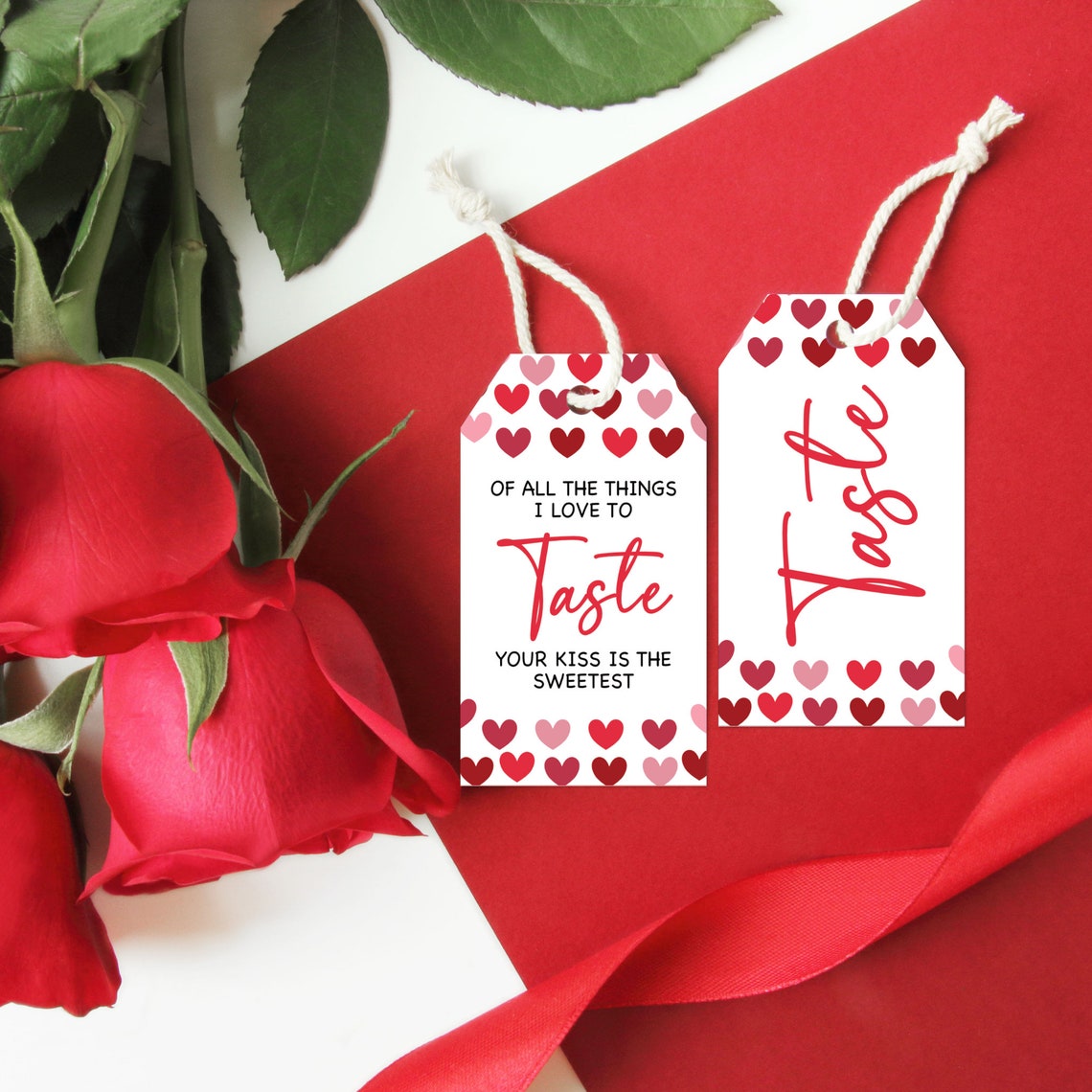 5 Senses Gift Tags & Card for Birthdays, Anniversary, Valentine's Day ...