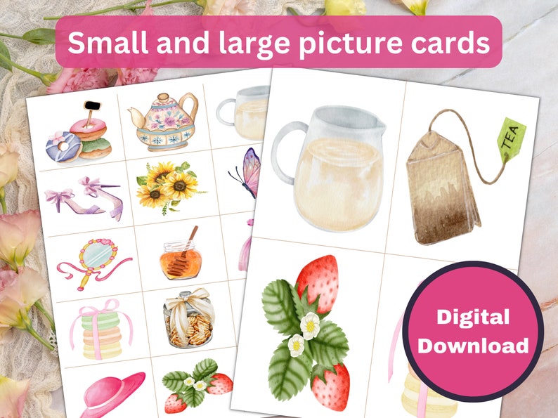 Tea Party Scavenger Hunt - Printable Tea Party Treasure Hunt for Kids ...