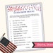 Guess How Much Game - Printable Fourth of July Game for Adults ...