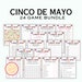 24 Cinco De Mayo Game Bundle for Kids & Adults Mexican Game Night ...