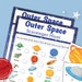 Outer Space Scavenger Hunt - Printable Space Treasure Hunt for Kids ...