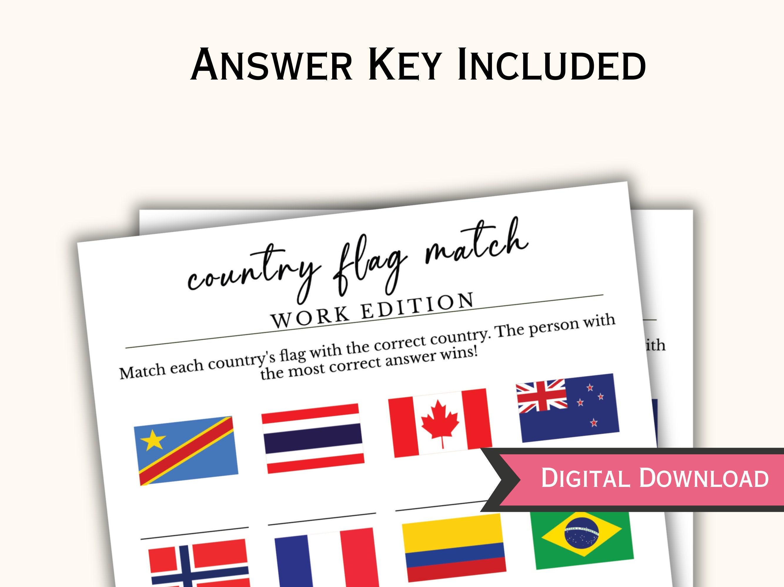 Work Party Games Bundle - 10 Printable Office Party Games for Team ...