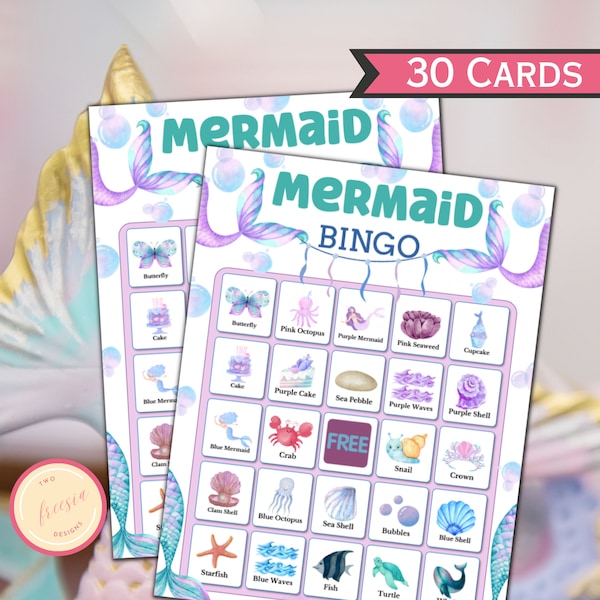 Mermaid Game - Etsy