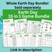 Printable Earth Day Scavenger Hunt Page Earth Day Activity Worksheet ...