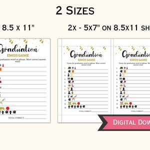 8 Printable Graduation Party Games Bundle - 2025 Graduation Games ...