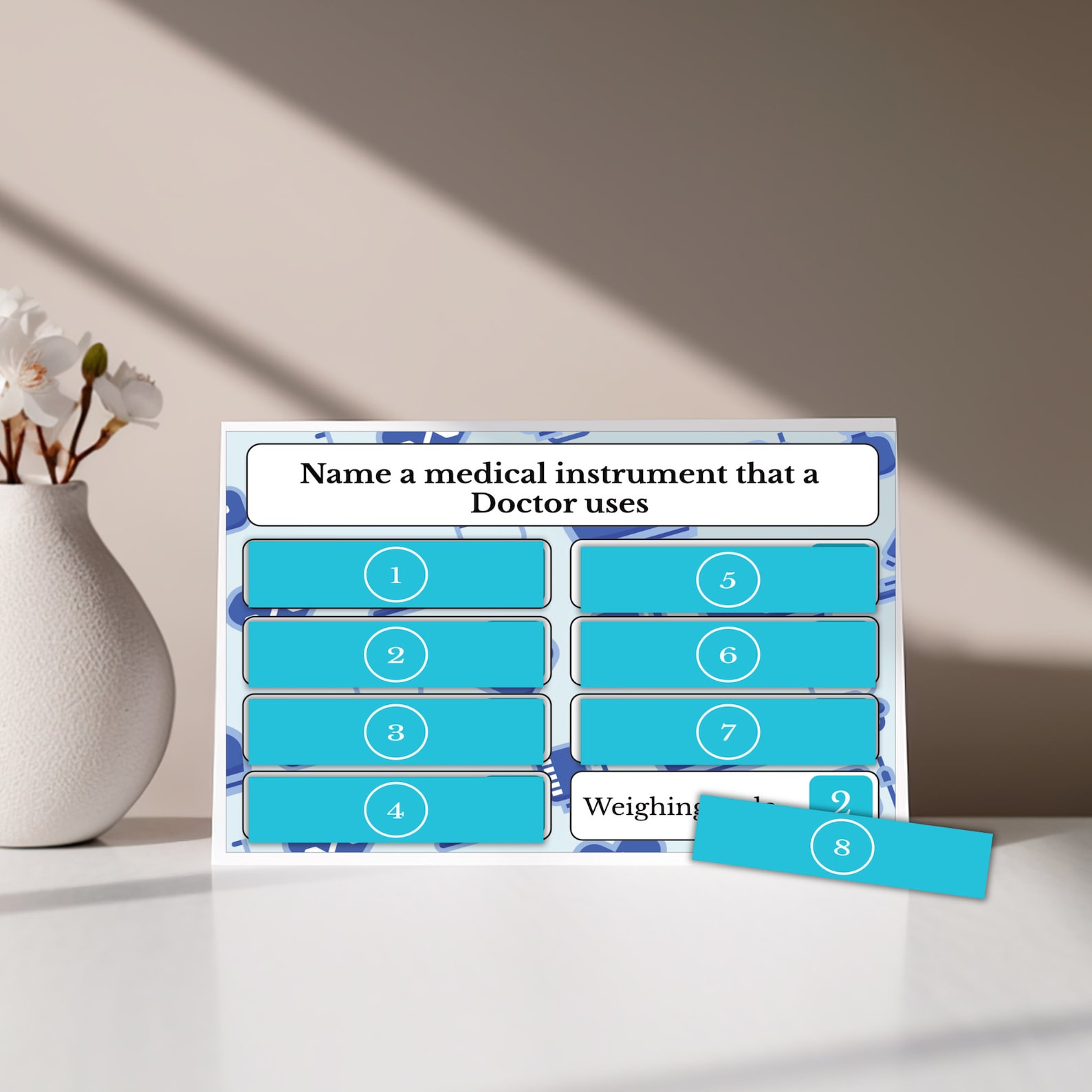 Medical Party Trivia Feud - Printable Party Game for Doctor Graduation ...