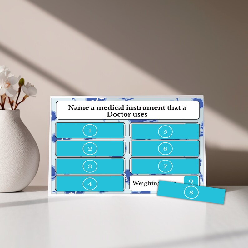 Medical Party Trivia Feud - Printable Party Game for Doctor Graduation ...