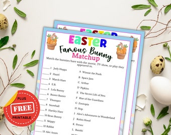 Easter Game Bundle Printable Easter Games for Kids and Adults Easter ...