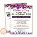Editable Mother's Day Flower Fundraiser Flyer - Carnation Roses ...