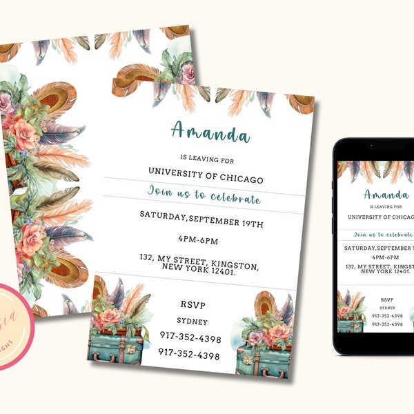 College Send Off - Etsy