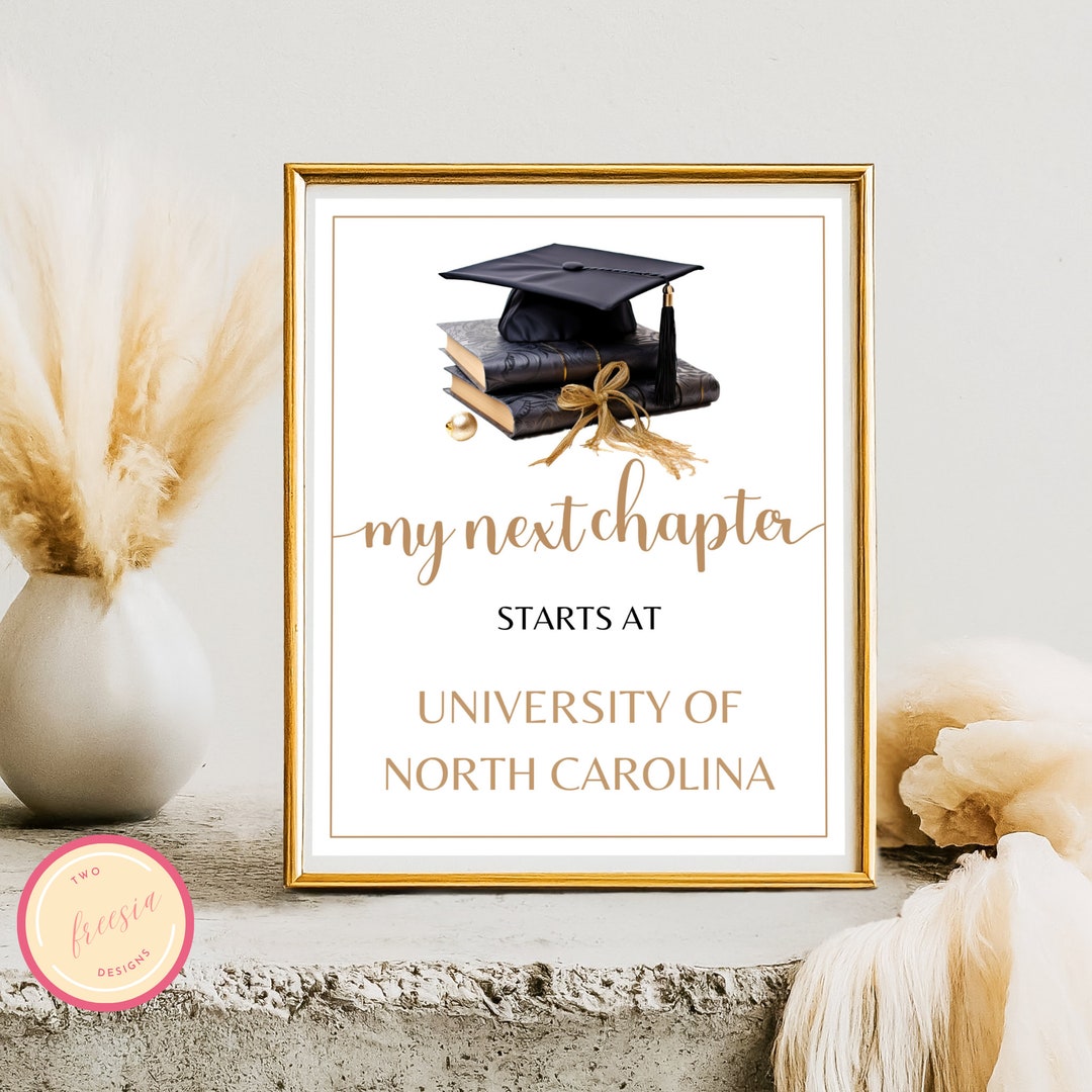 My Next Chapter Starts at Sign - My Next Chapter Begins at Graduation ...