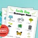 Printable Earth Day Scavenger Hunt Page Earth Day Activity Worksheet ...