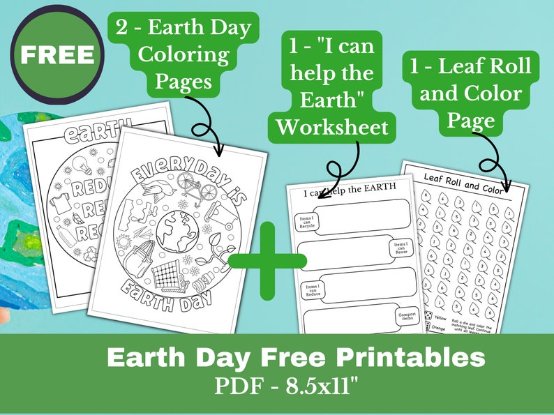 Printable Earth Day Game Bundle for Kids and Adults - Game for ...