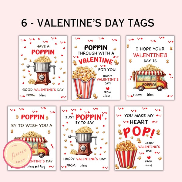 Printable Popcorn - Etsy
