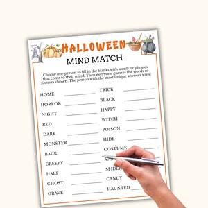 15 Halloween Party Game Bundle Printable for Kids and Adults ...