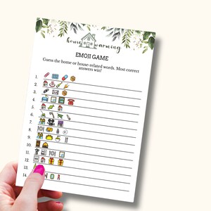 Housewarming Party Games - Printable Housewarming Game Bundle ...