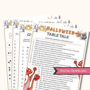 Halloween Party Games - 15 Printable Halloween Party Game Bundle for ...