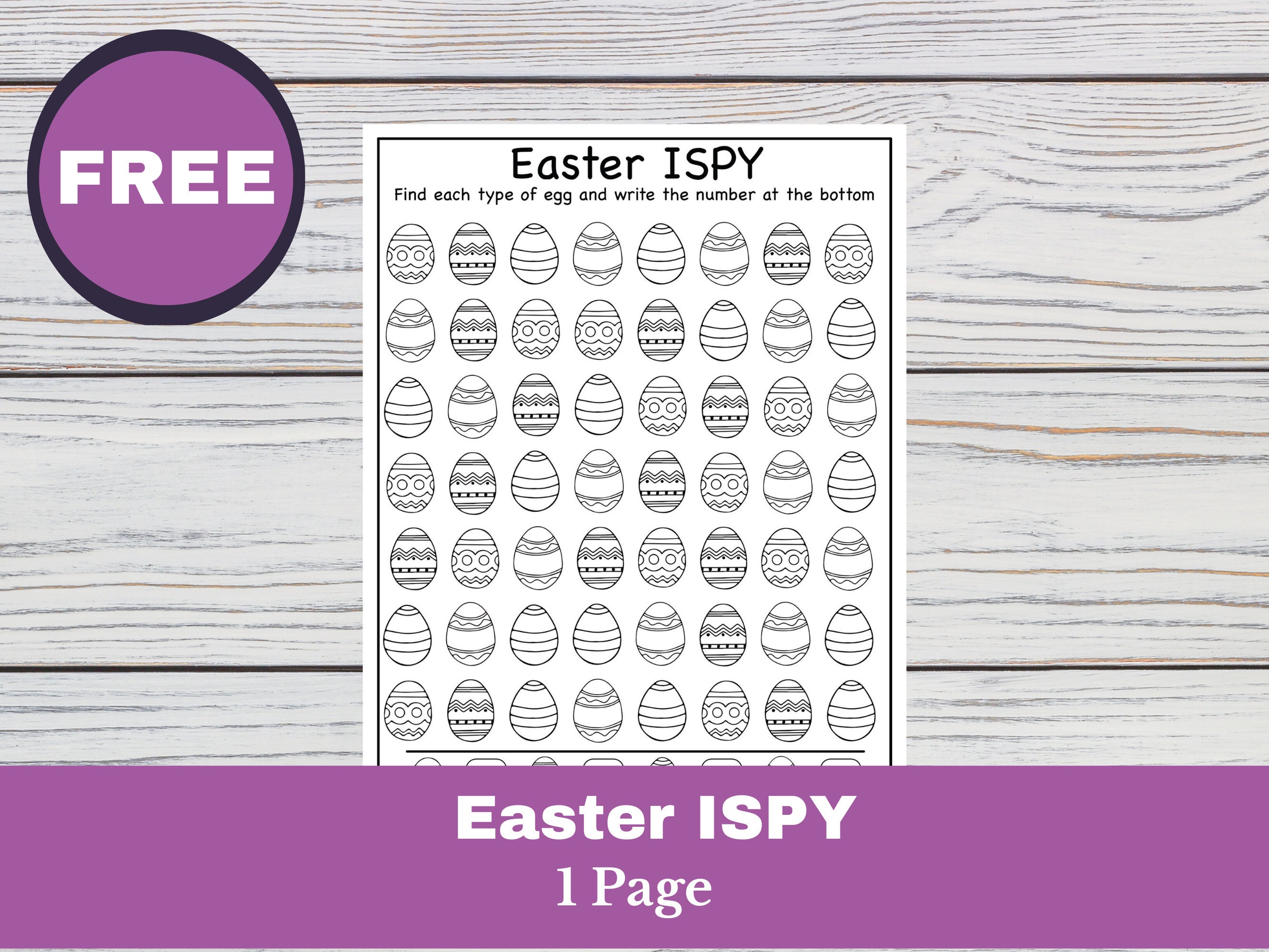 Printable Easter Doodle Coloring Pages Egg Placemat Activity Sheets for ...