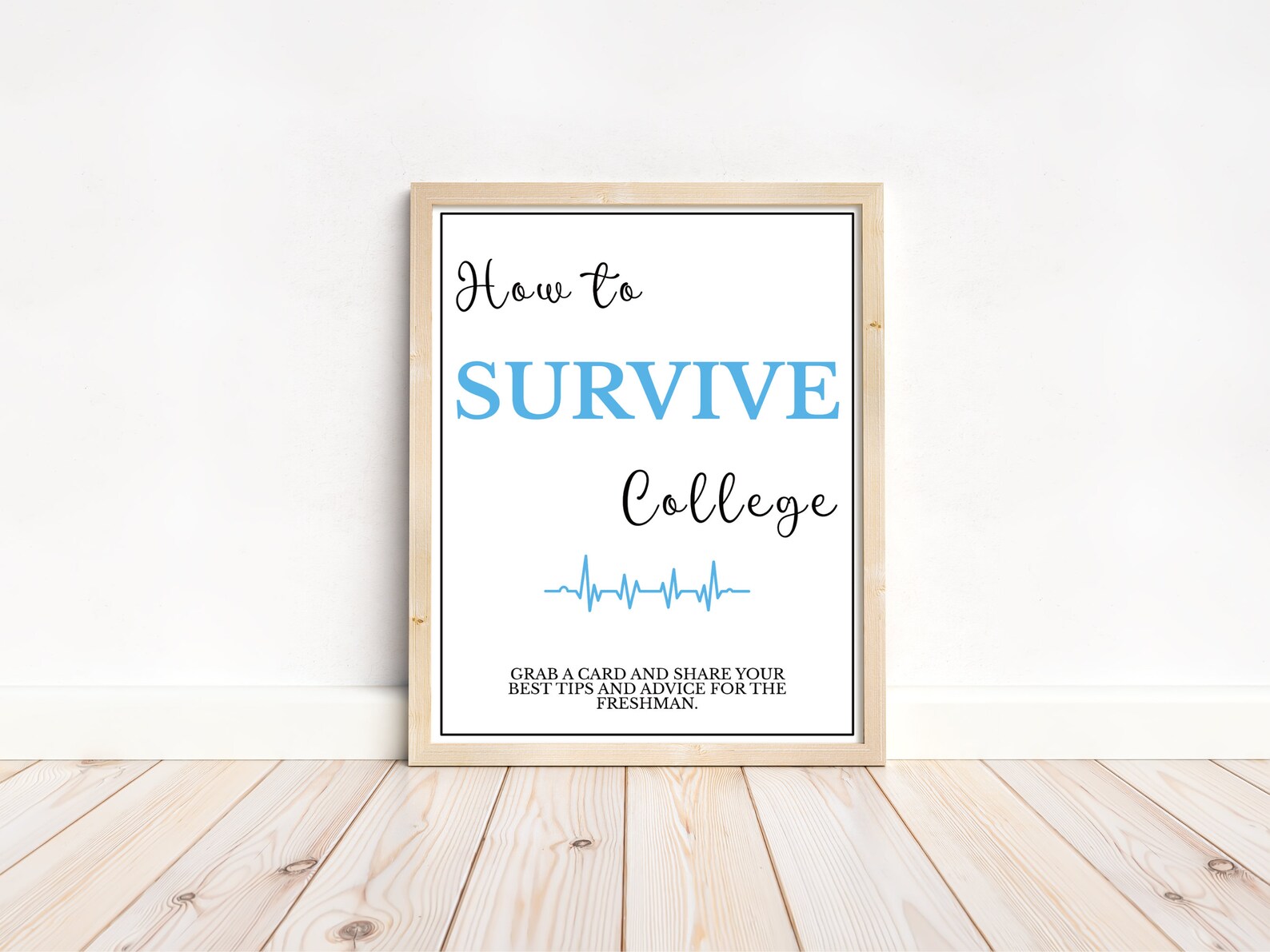 Graduation Advice Cards Printable - College Going Away Advice and ...