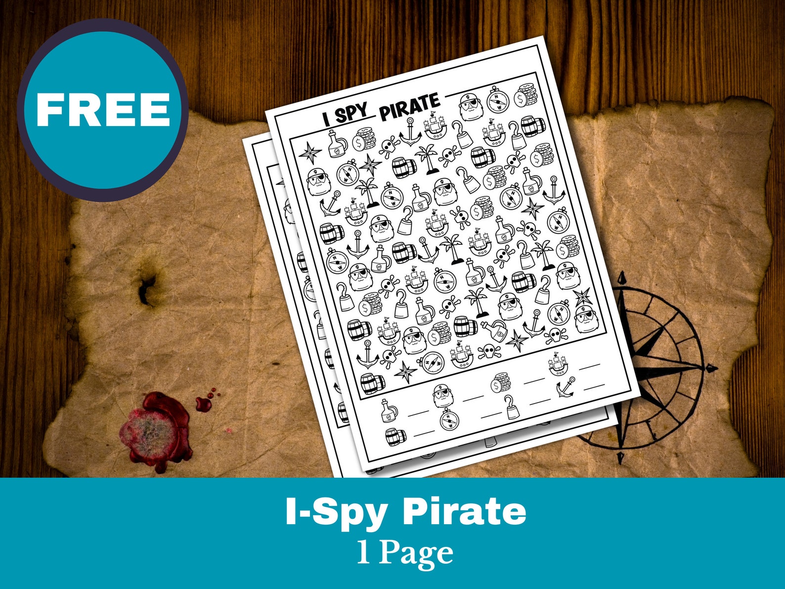 Pirate Bingo Cards - Printable Pirate Bingo Cards for Kids Birthday ...