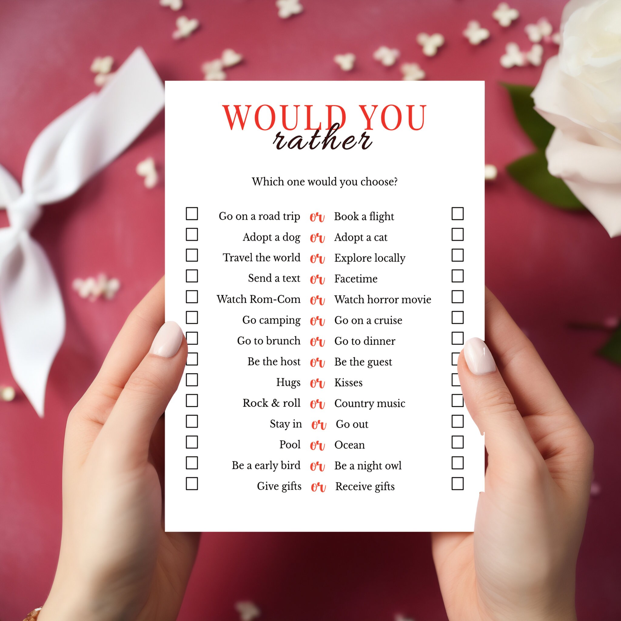 Printable Date Night Couples Games - Adult Games - Marriage Games for ...