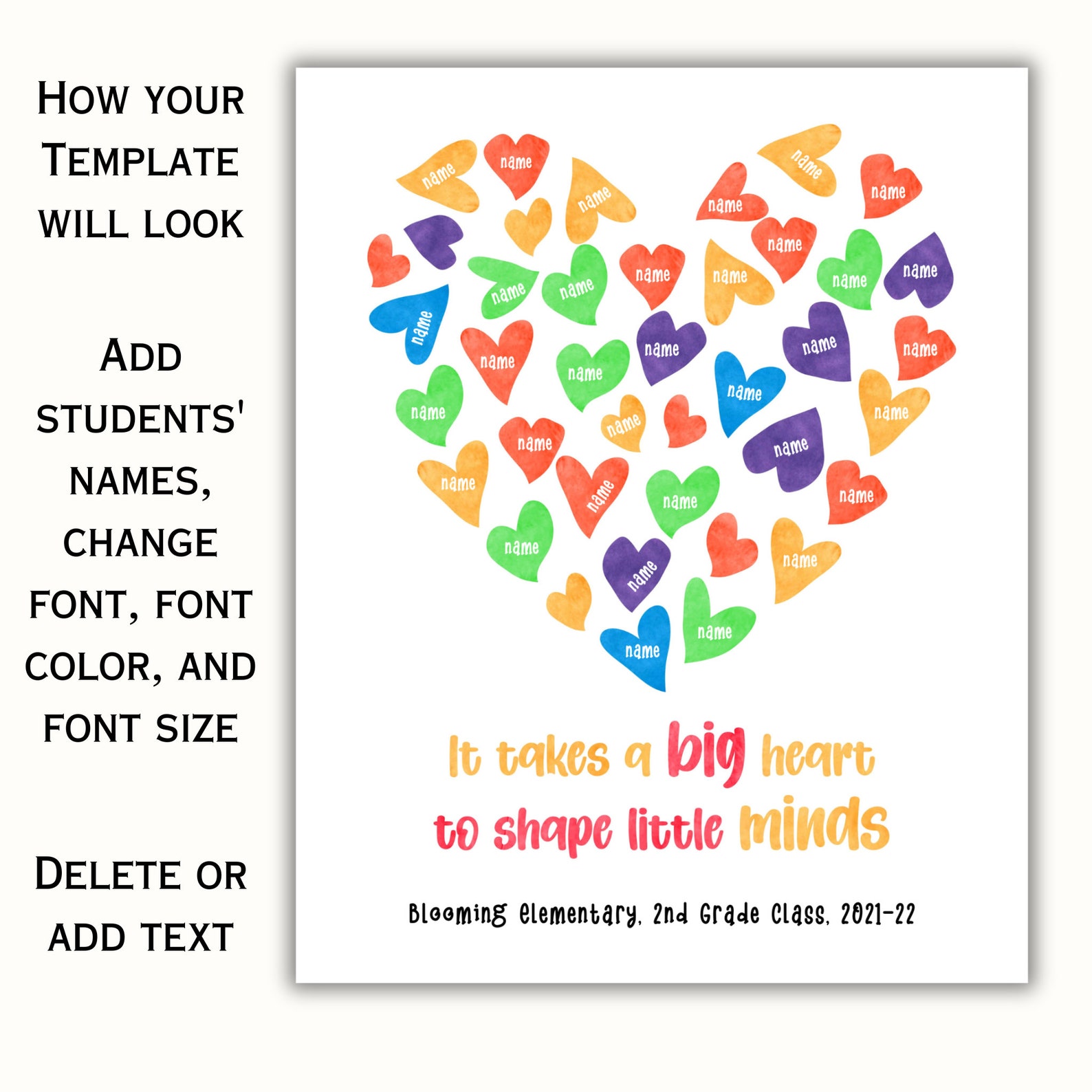 Teacher Appreciation Printable - Teacher Appreciation Gift ...