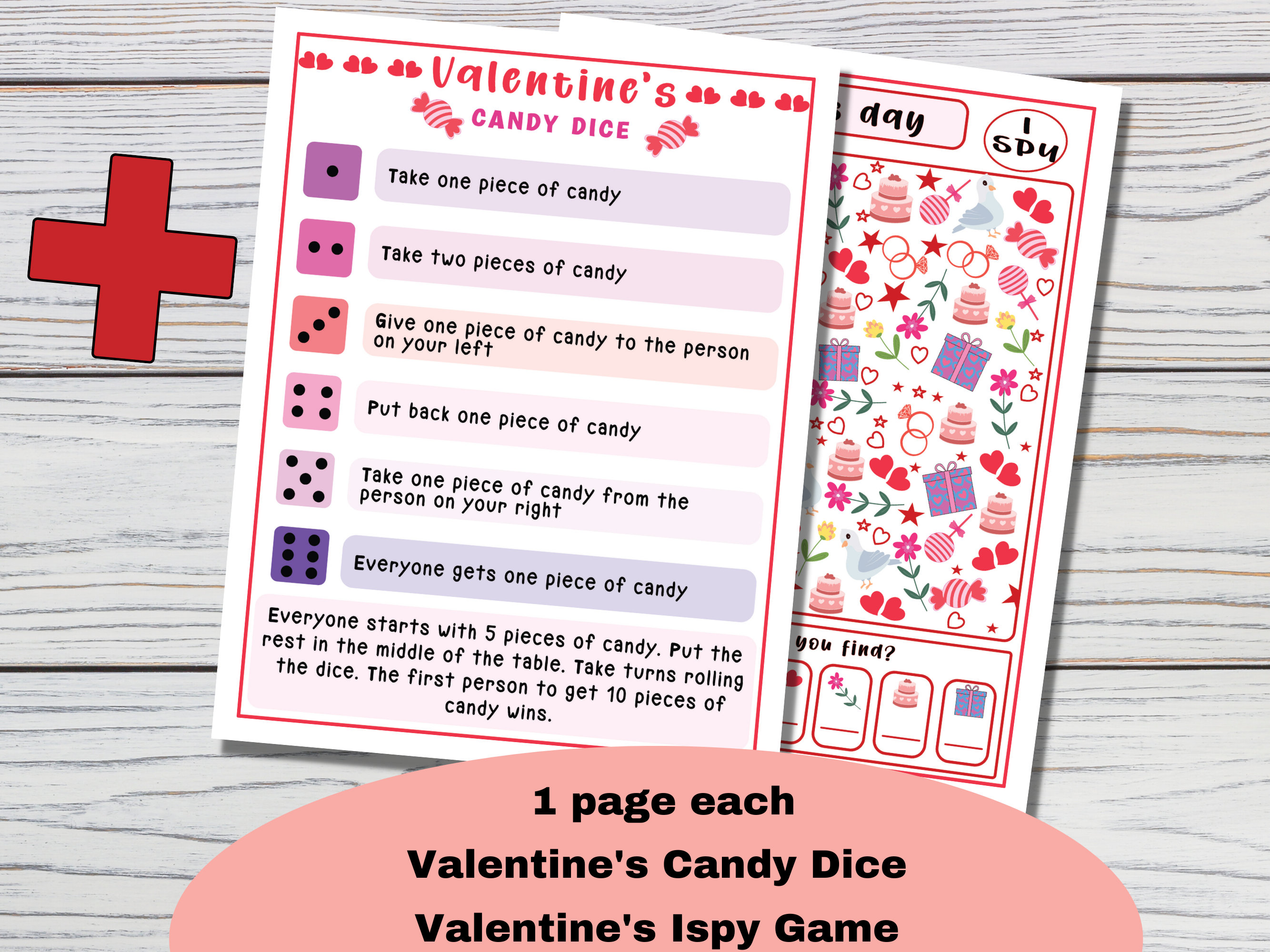 Printable Valentine's Day Activity Bundle for Kids Party and Classroom ...