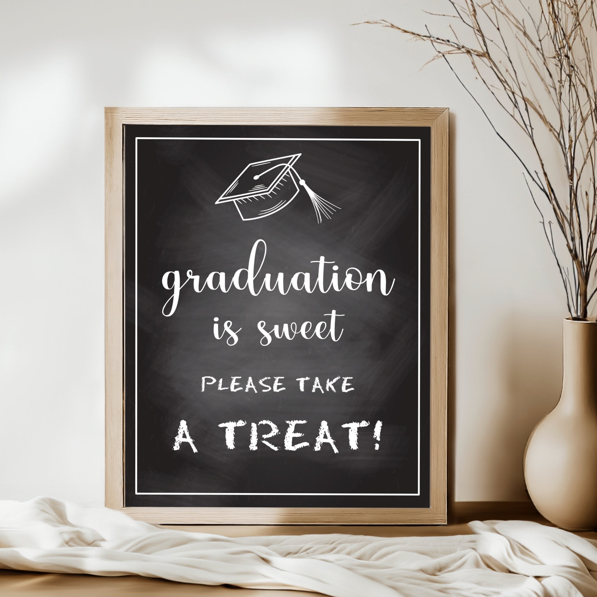 Graduation Party Table Signs Bundle Printable Graduation Party Decor ...