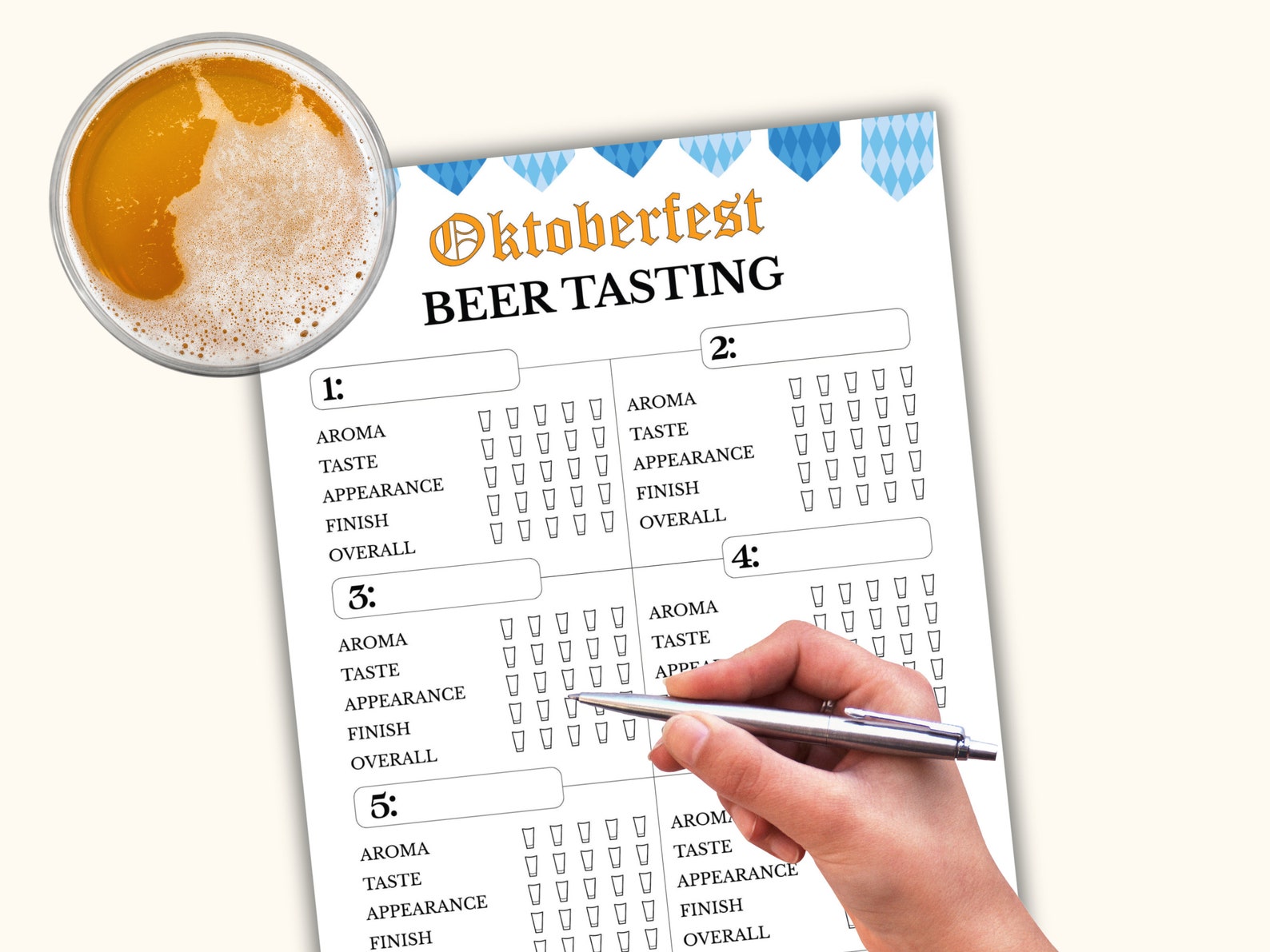 8 Oktoberfest Game Bundle - Printable Adult Oktoberfest Party Games ...