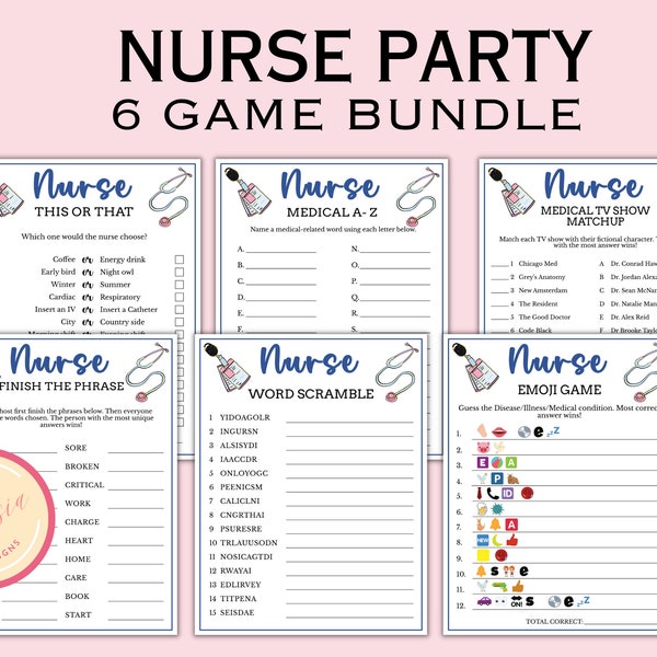 Nursing Graduation Party Decorations - Etsy