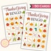 50 Thanksgiving Bingo Cards - Printable Thanksgiving Games for Kids and ...