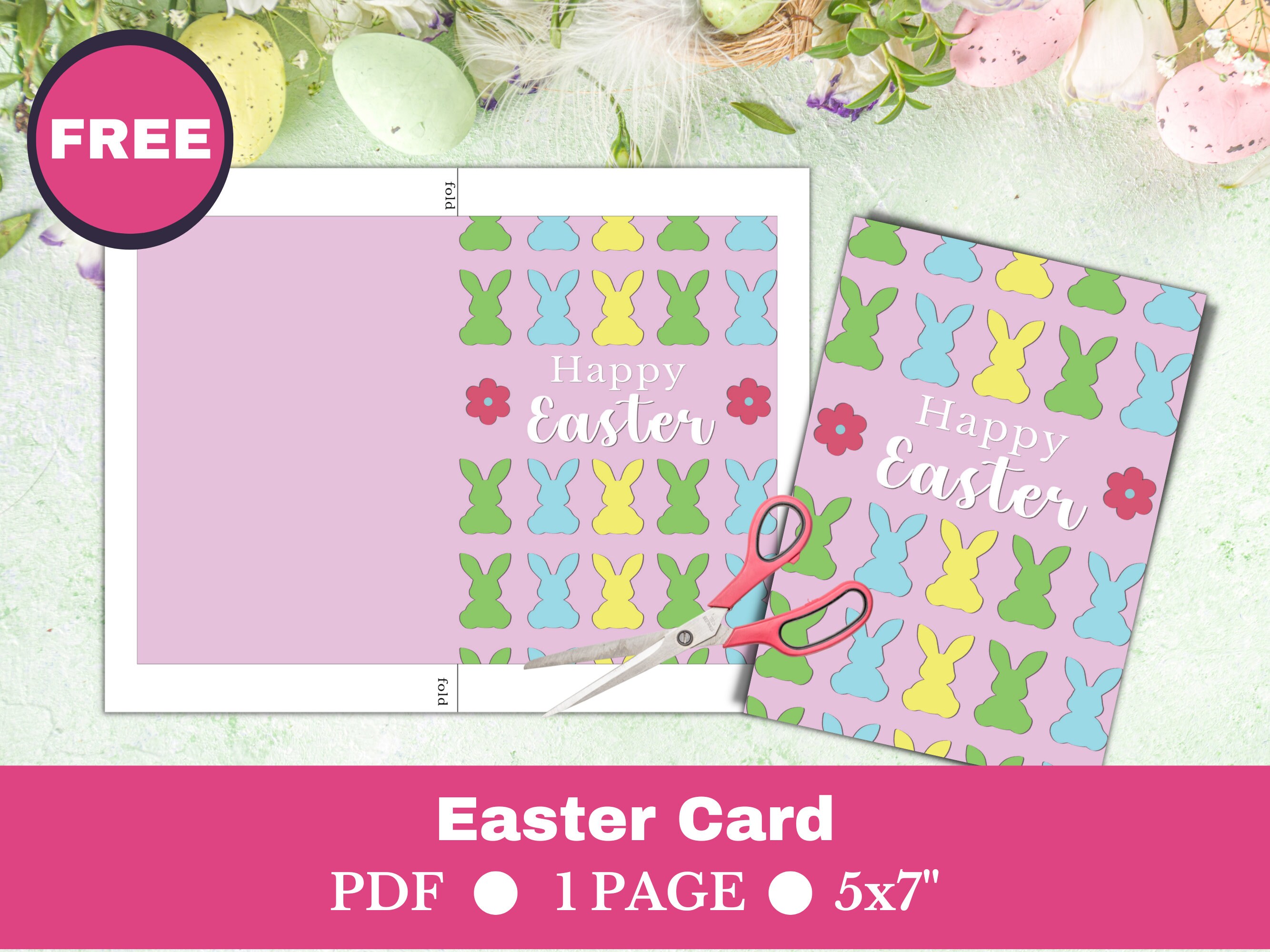 Printable Easter Egg Hunt Signs Easter Bunny Party Decorations and ...