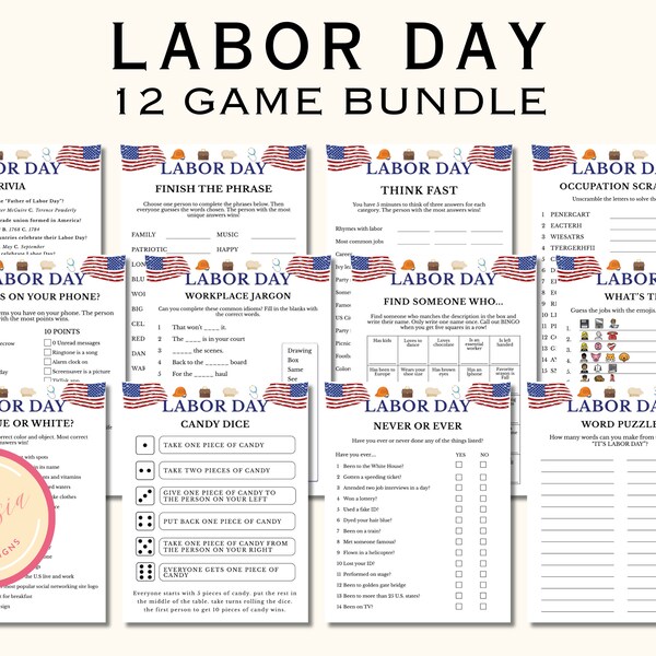 Labor Day Crafts - Etsy