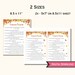 Fall Leaves Trivia Game - Printable Autumn Game - Fun Fall Time ...