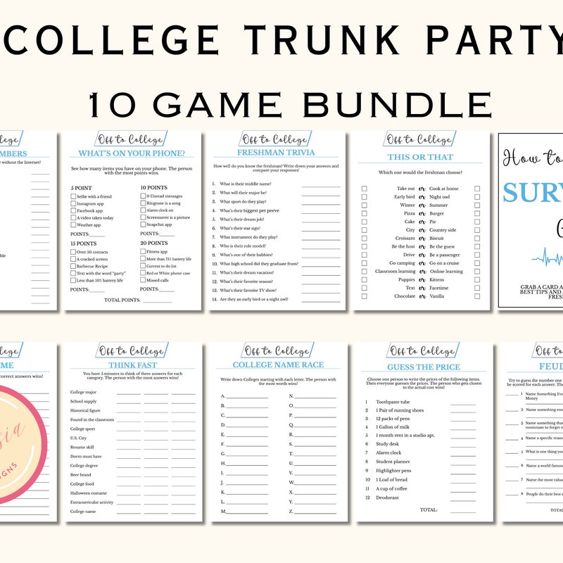College Send Off - Etsy